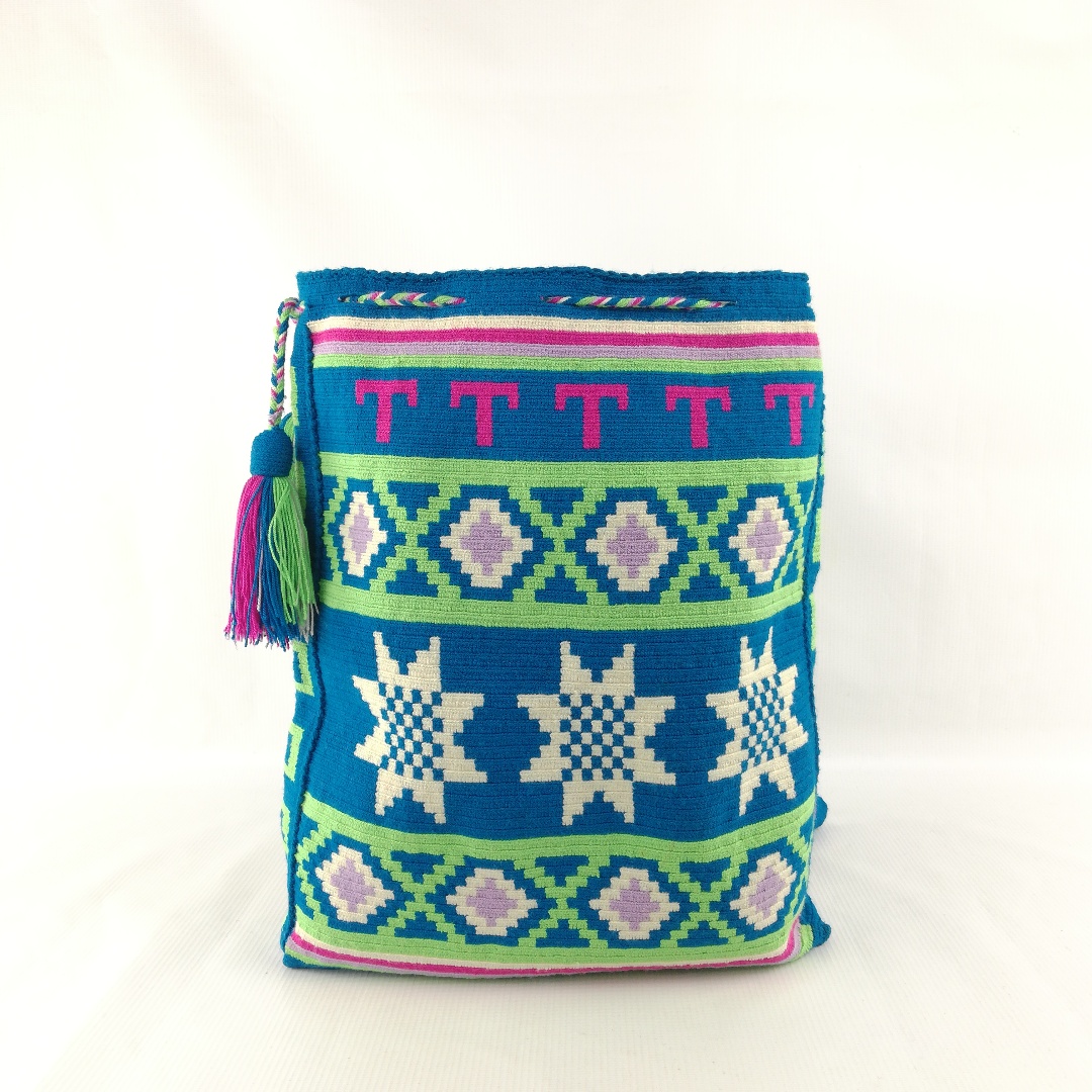 Wayuu Back Pack – Premium 1T – Design – Large – ART0045 – ENMW