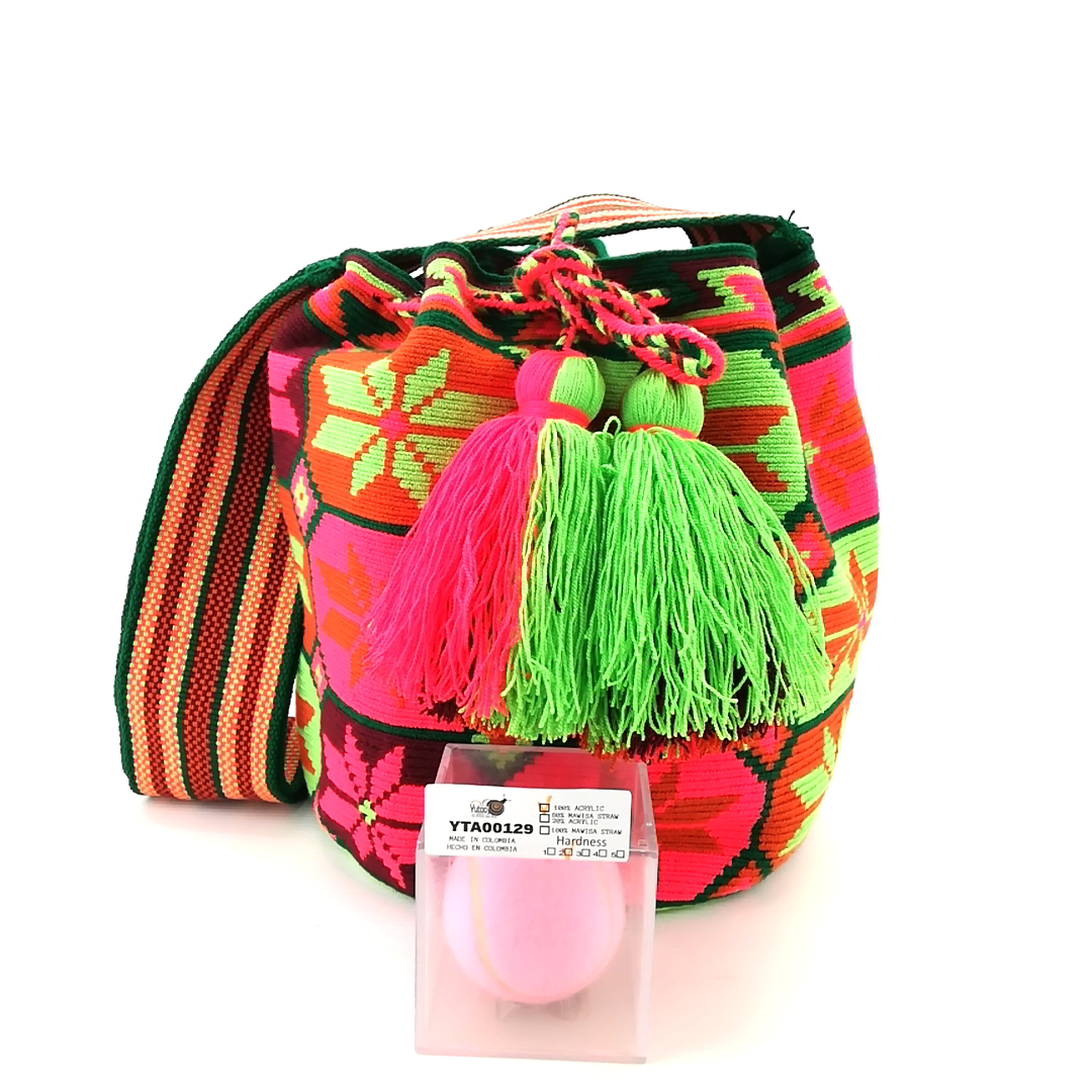 Wayuu Bag – Premium 1T – Design – Large – YTA00129 – ENMW Wayuu Bag – Premium 1T – Design – Large – YTA00129 – ENMW