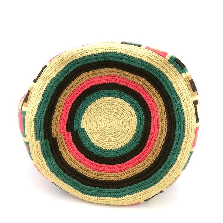 Wayuu Bag – Braided Handle – Popular 2T – Design – Large – LIW002121 – ENMW