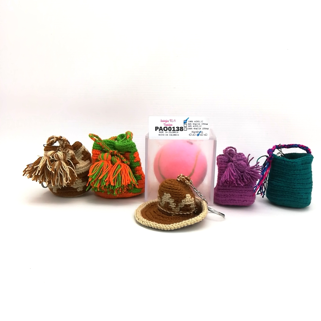 Wayuu Keychains – (5 Pack) – PAO0138 – ENMW